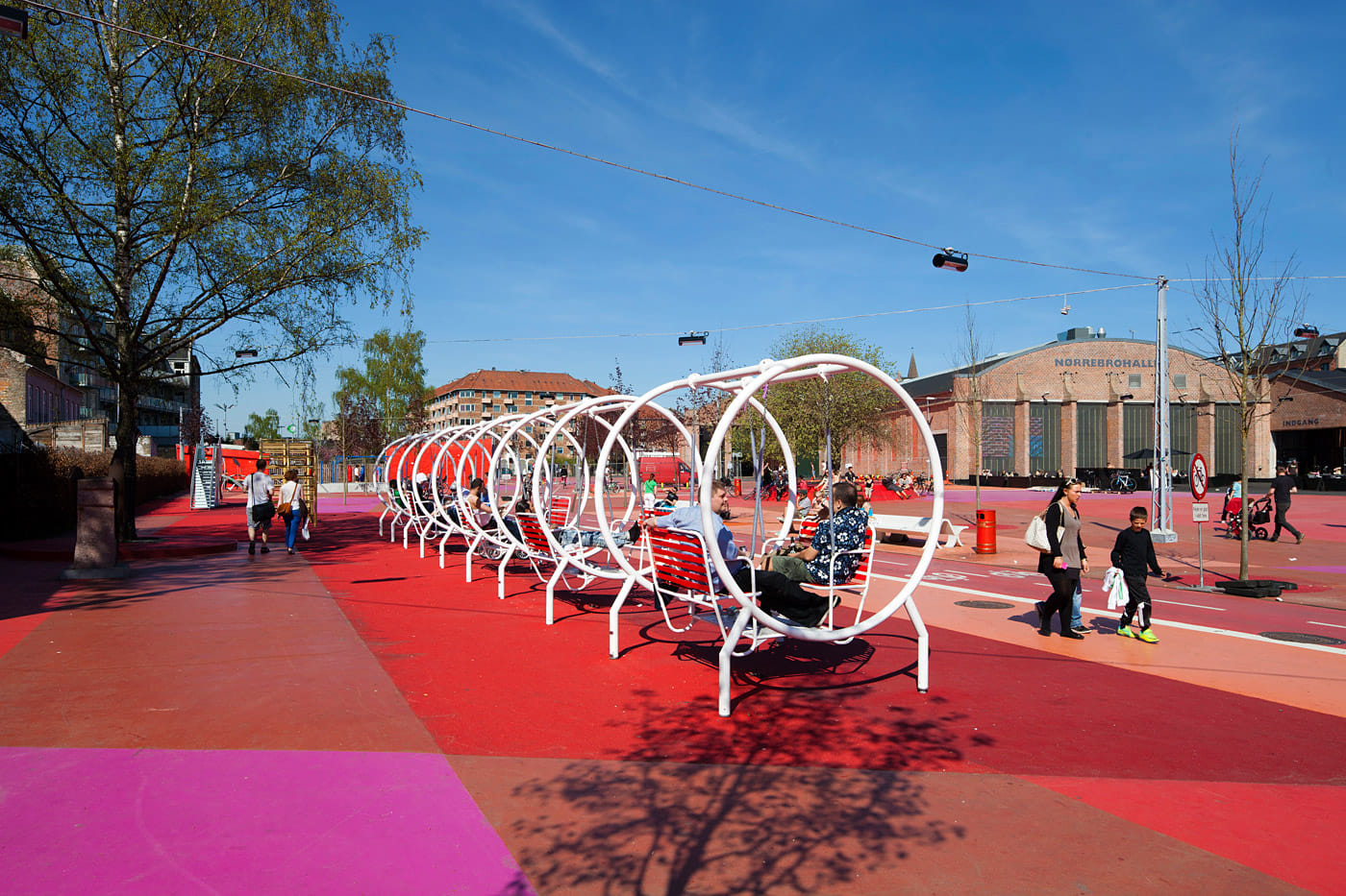 Copenhagen's Superkilen Urban Park by BIG + Topotek1 + Superflex