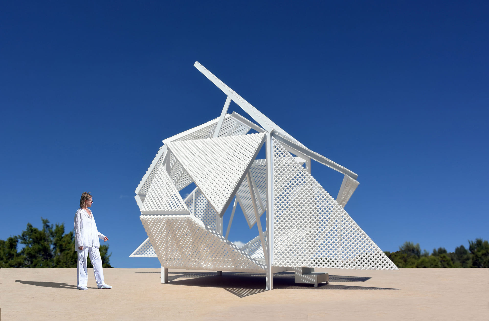 The Lattice Pavilion | michael jantzen | Archinect