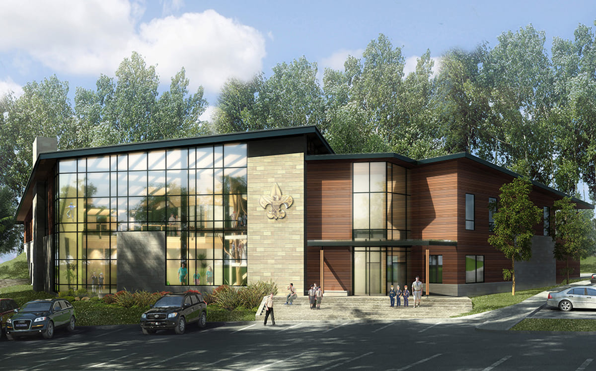 TEAM OF FORMER SCOUTS DESIGNS NEW CENTER FOR SCOUTING FOR 13,000 BOY ...