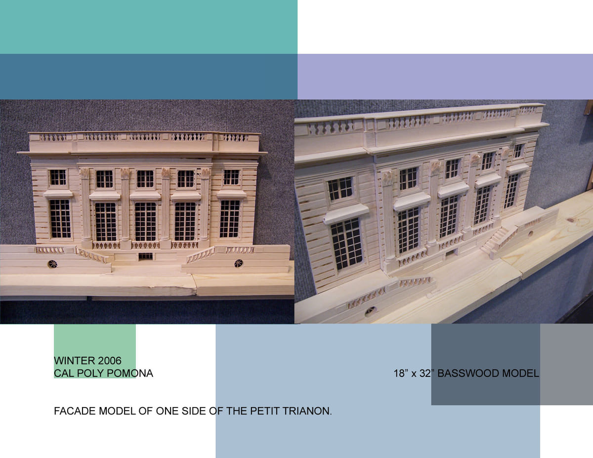 Petit Trianon facade | Morgan Featherstone | Archinect