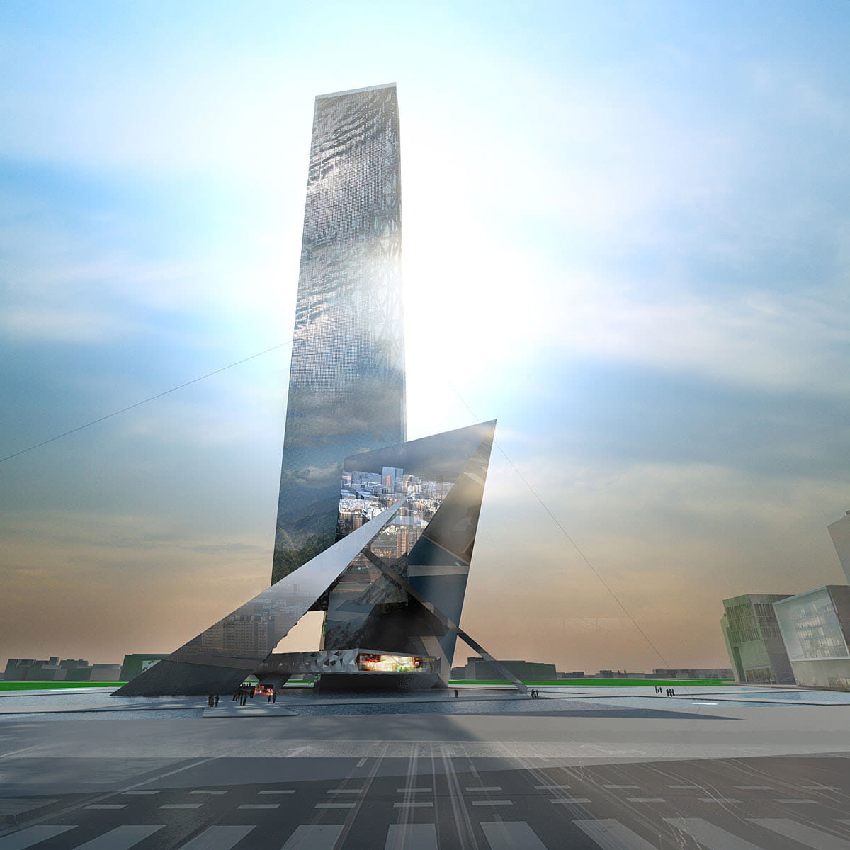 Taichung Echo Wind Tower by OFF Architecture