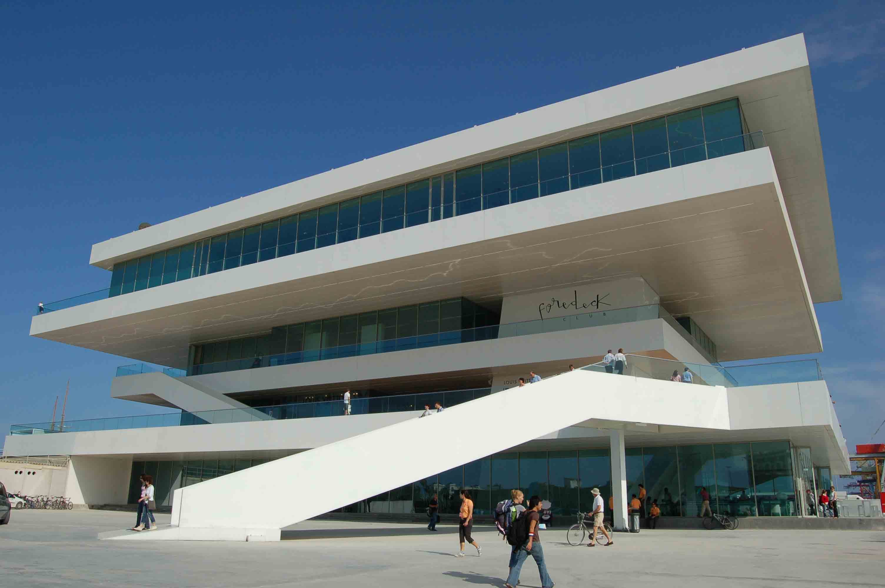 America's Cup Building (David Chipperfield and b720 partnership ...