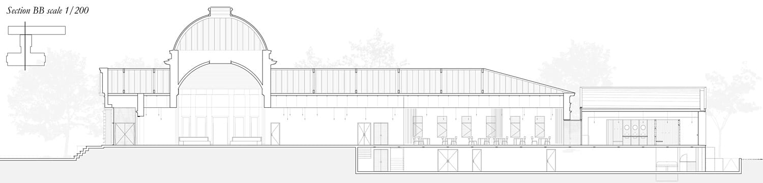 A closer look at the 1st-place entry of Rebirth of the Bath House in ...