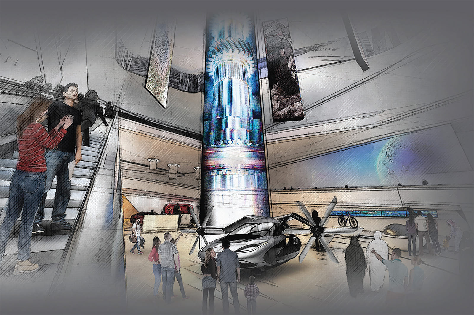 First glimpse of the U.S.A. Pavilion for Expo 2020: “What Moves You ...