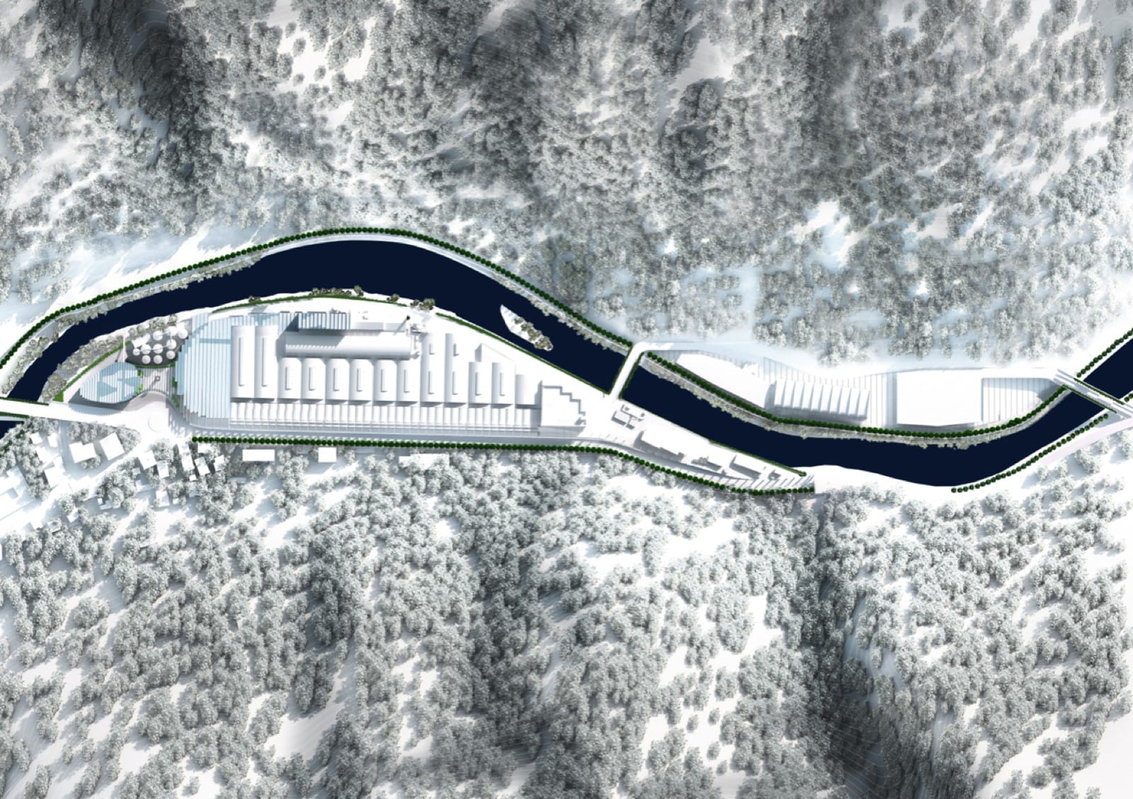 BIG's winning design for the new San Pellegrino flagship factory ...