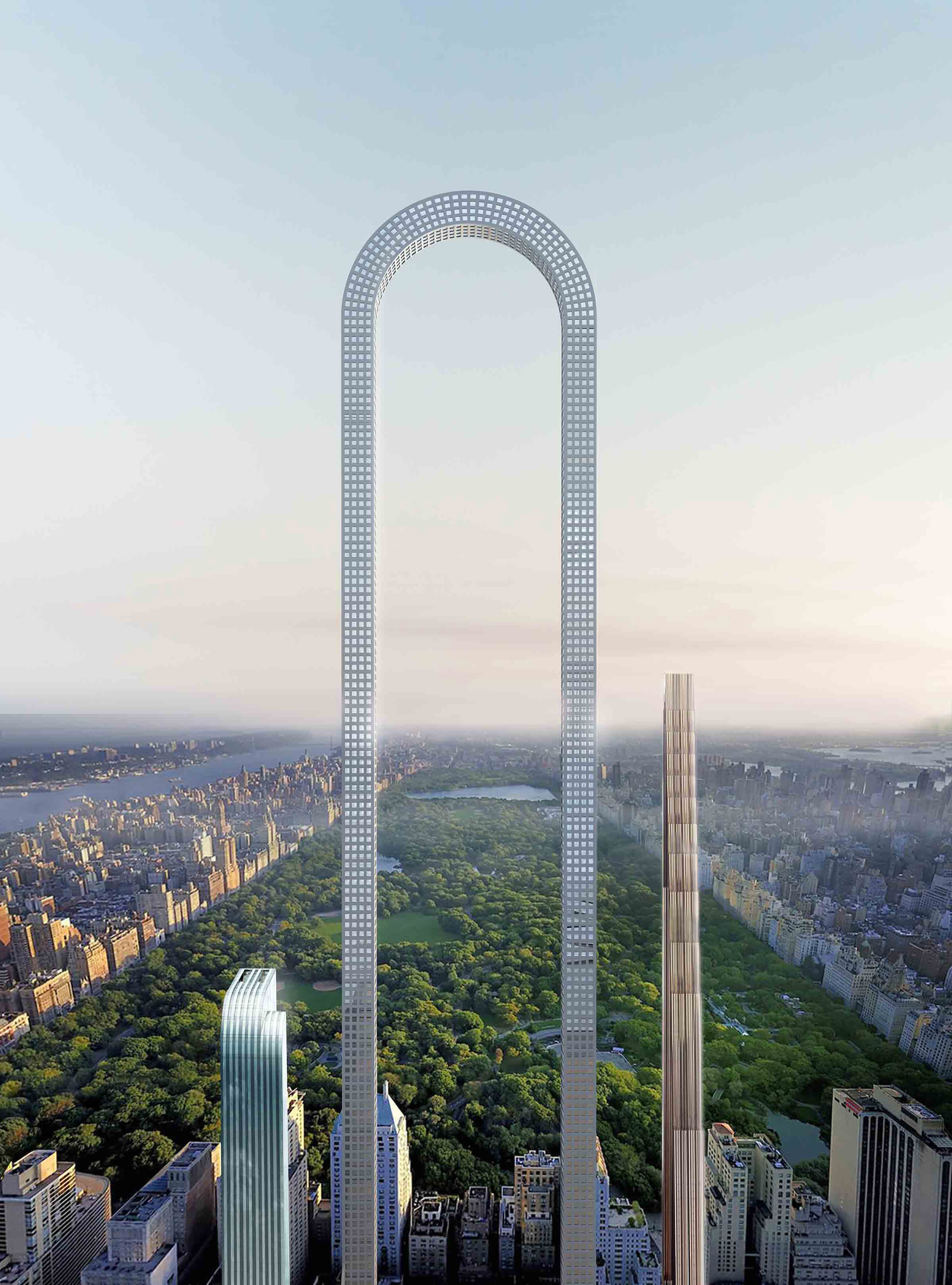 A tower that arcs high above New York | News | Archinect