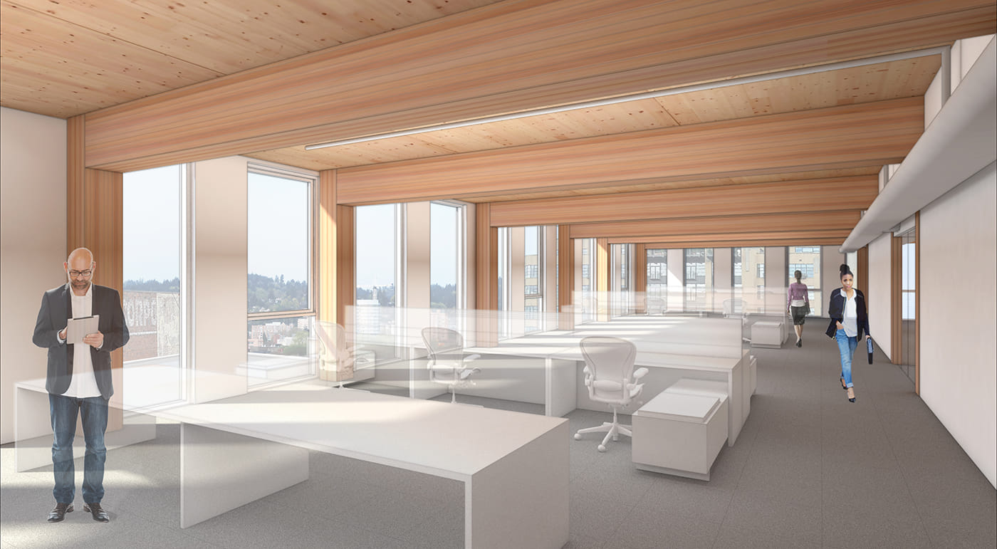 First mass timber high-rise building to be permitted in the US is ...