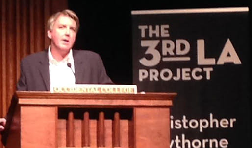 Christopher Hawthorne dissects Zumthor's inkblot with LACMA Director ...