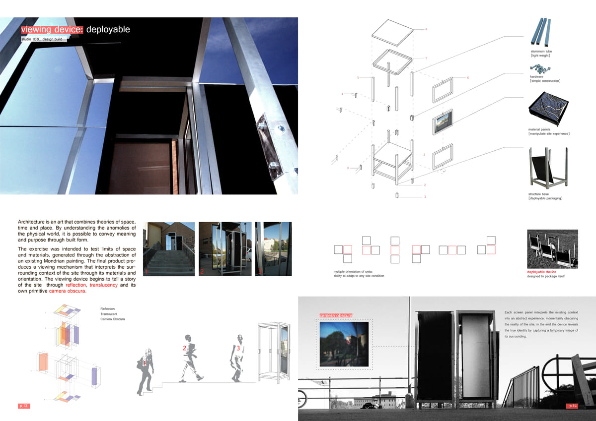 Deployable Viewing Device | Bryan Pendzinski | Archinect