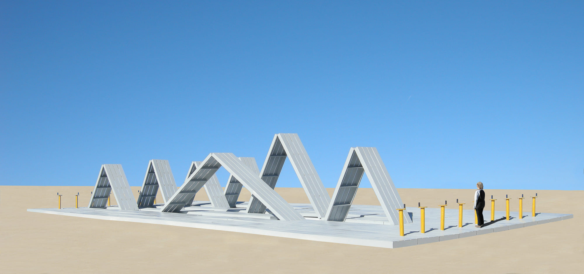 The Interactive Transformable Plaza | michael jantzen | Archinect