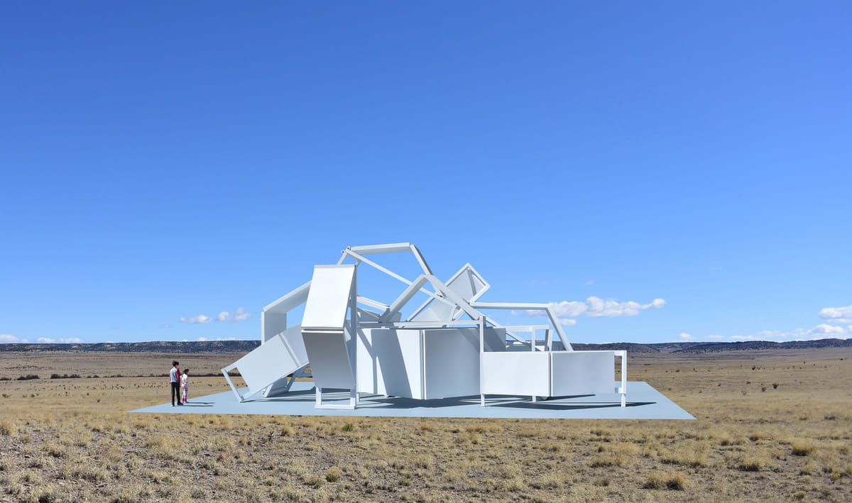 The Interactive Modular Folding Pavilion | michael jantzen | Archinect