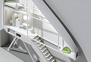 Polish architect building world's narrowest house between Warsaw tower ...