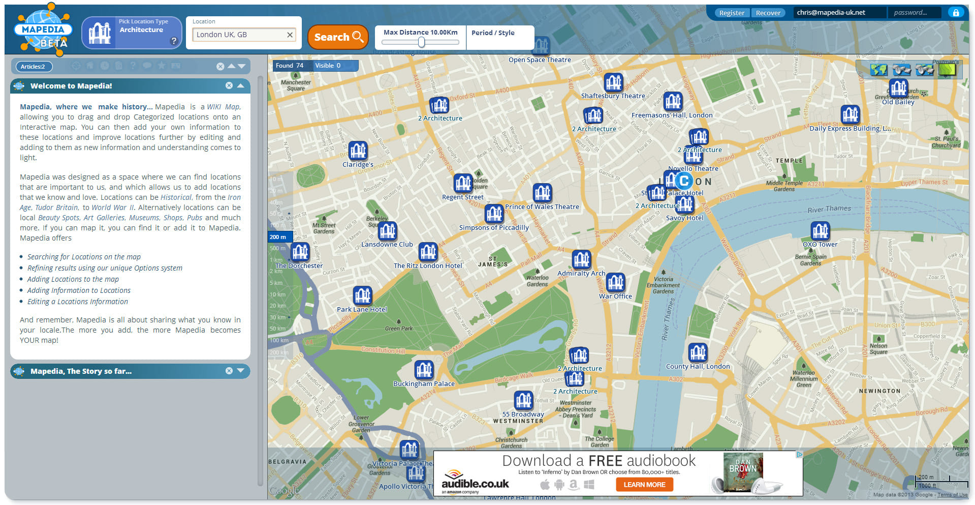 Mapedia: Architecure Map | Forum | Archinect