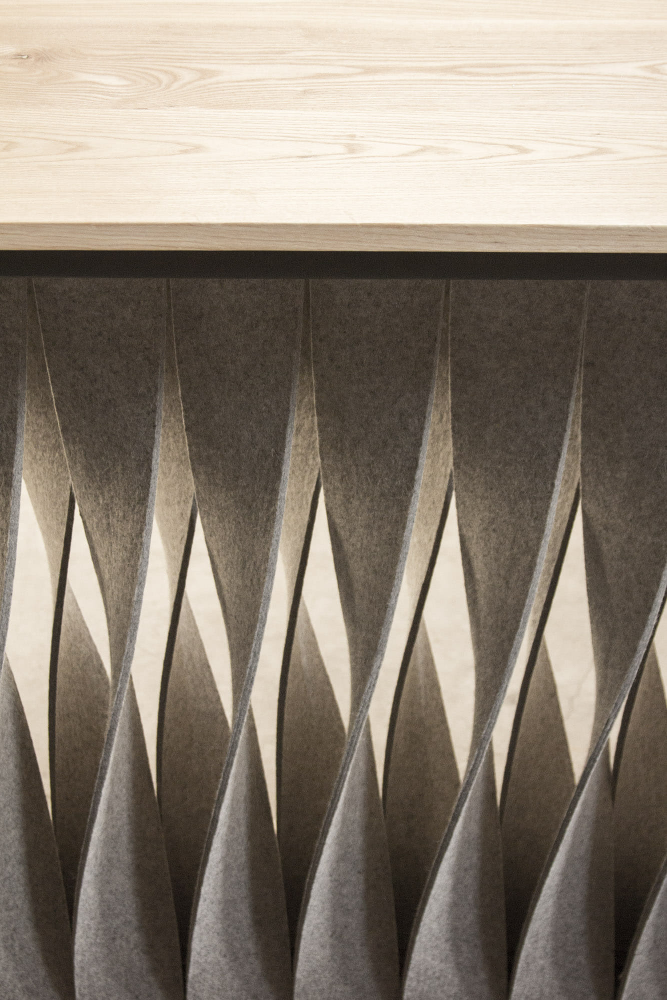 Felt Twist Counter | SYNECDOCHE | Archinect