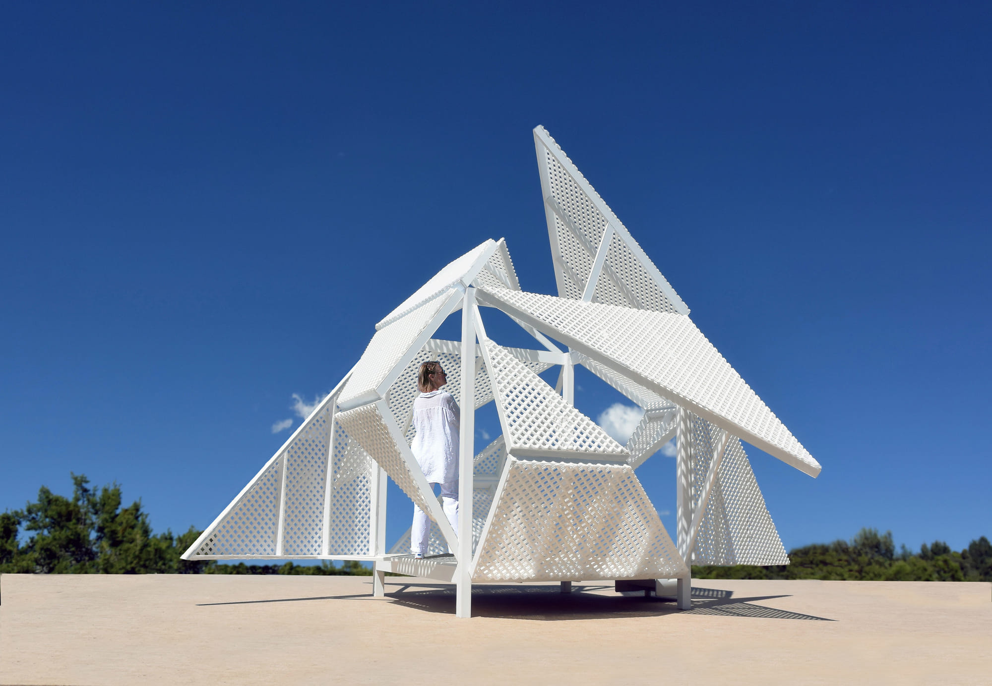 The Lattice Pavilion | michael jantzen | Archinect