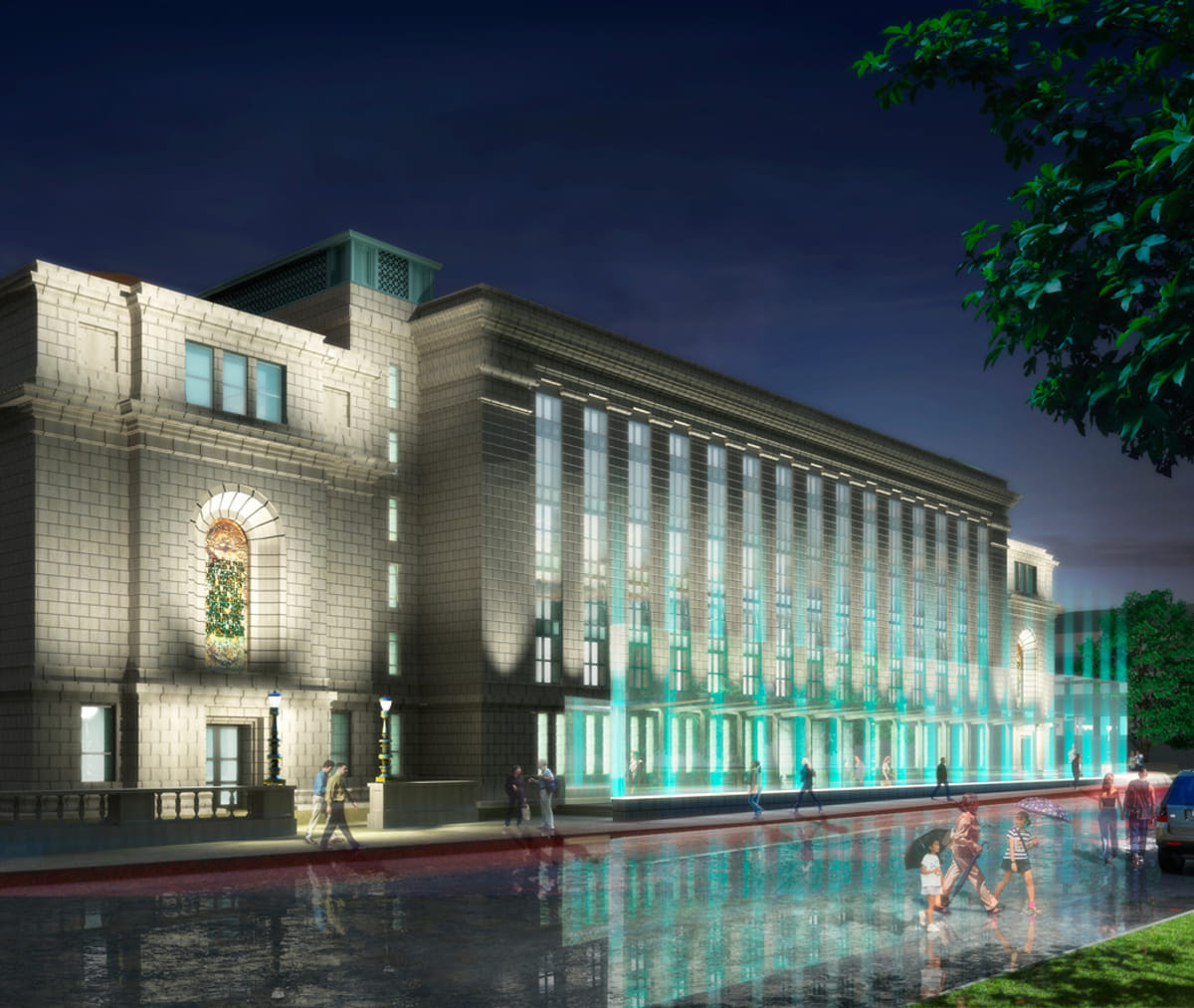 St Louis Public Library Addition | John Mochelle | Archinect