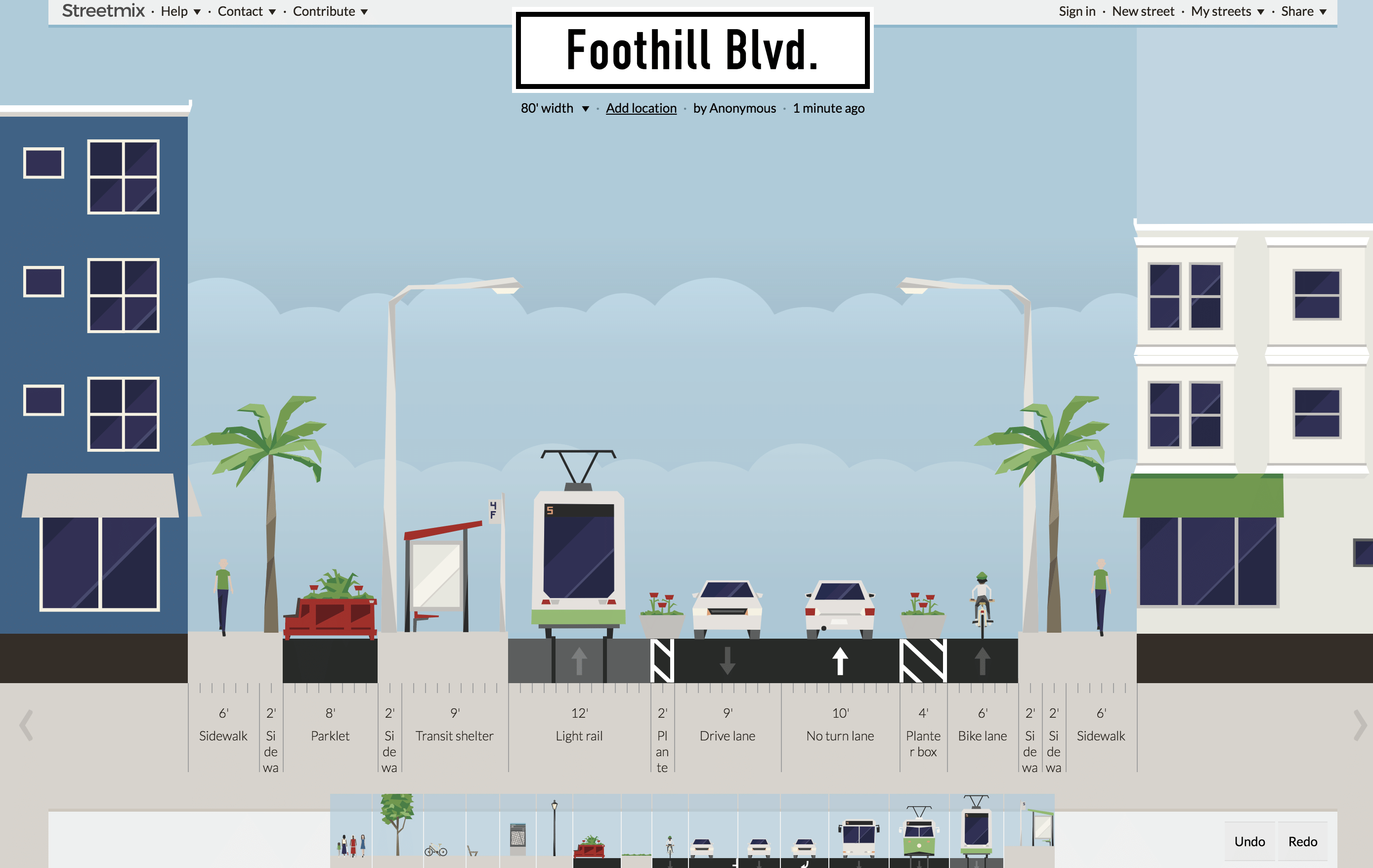 This online street designing tool, Streetmix, lets you play urban ...