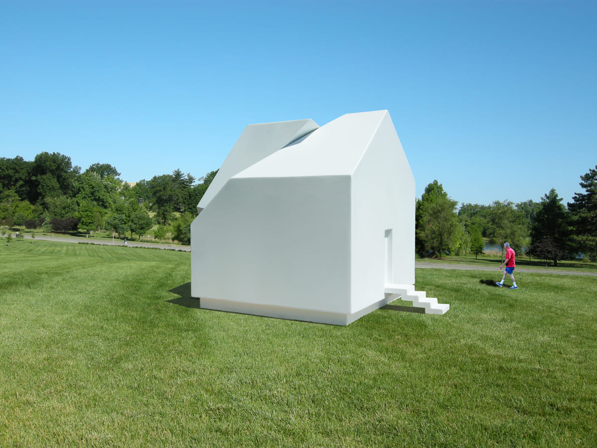 The House as a Metaphor Public Art Proposals | michael jantzen | Archinect