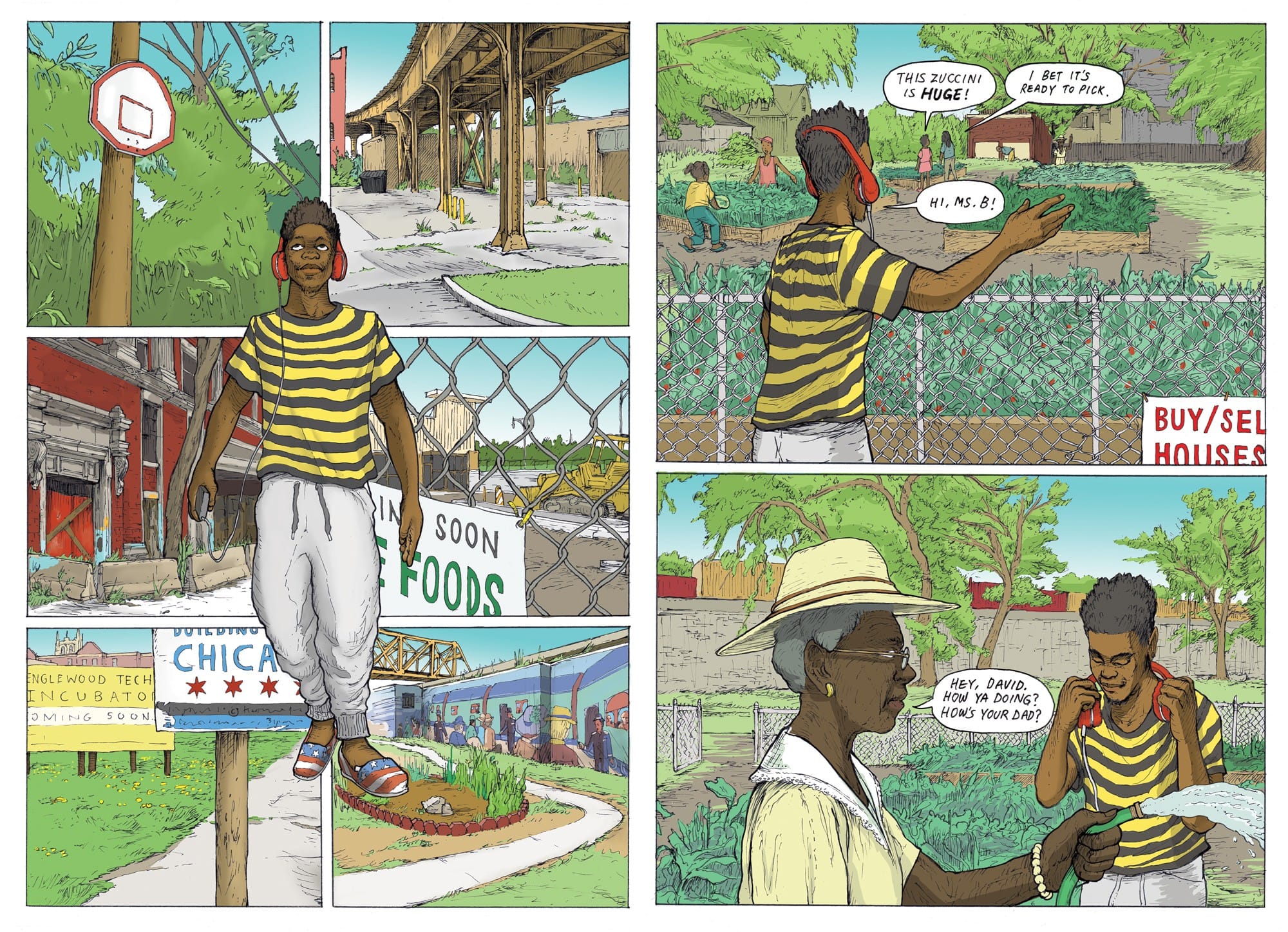 No Small Plans, a graphic novel illustrating urban planning of the past ...