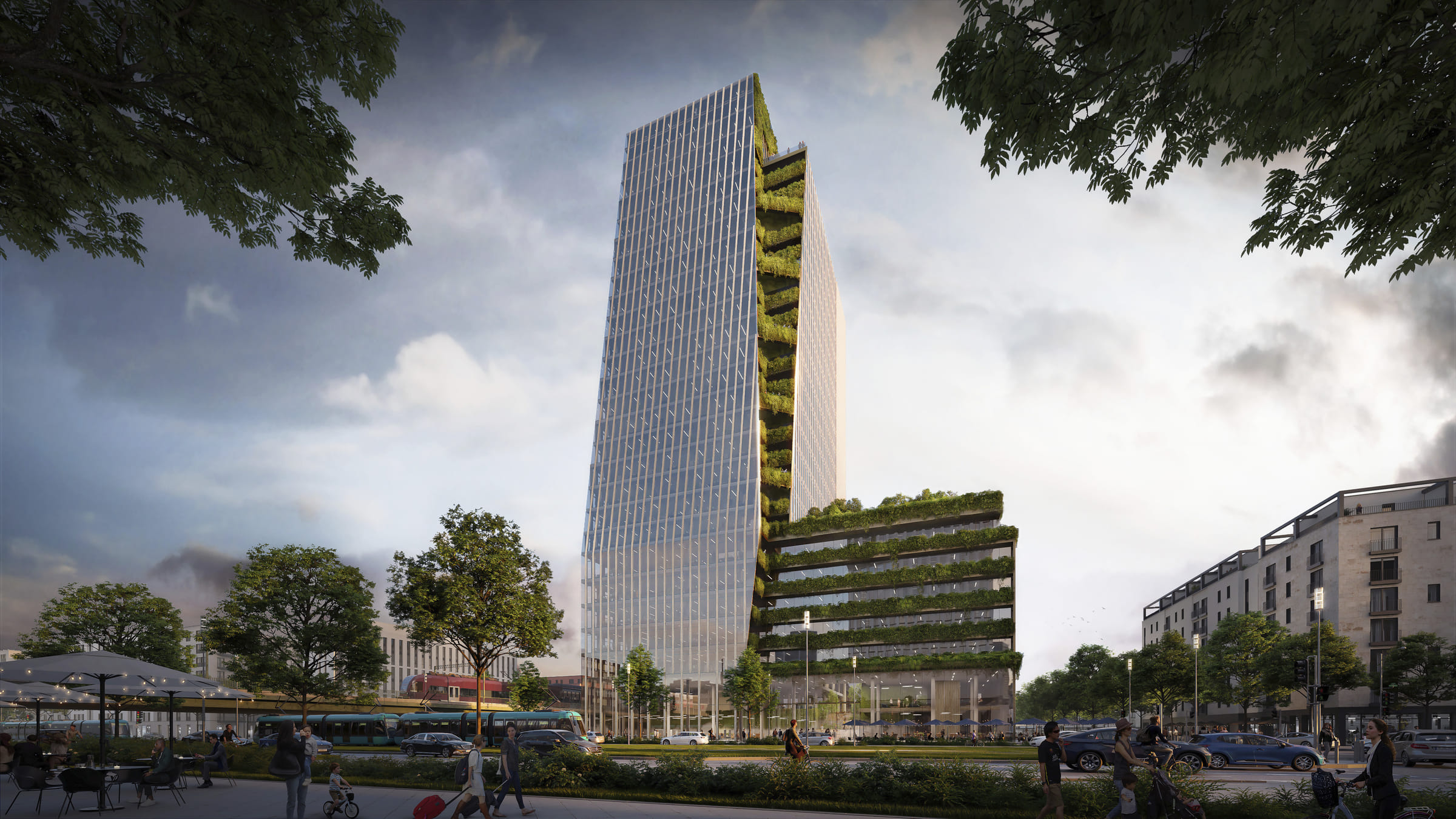 UNStudio unveils winning plans for NION, Germany's latest new green ...