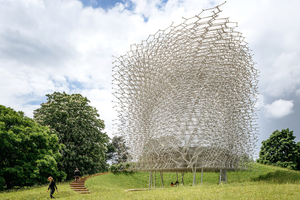 The Hive pavilion moves to Kew Gardens | News | Archinect