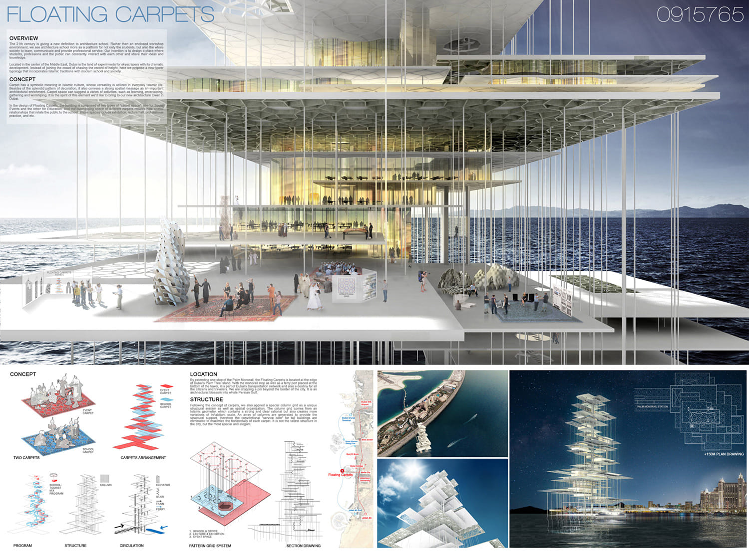 Winners of the Dubai Architecture School Tower competition