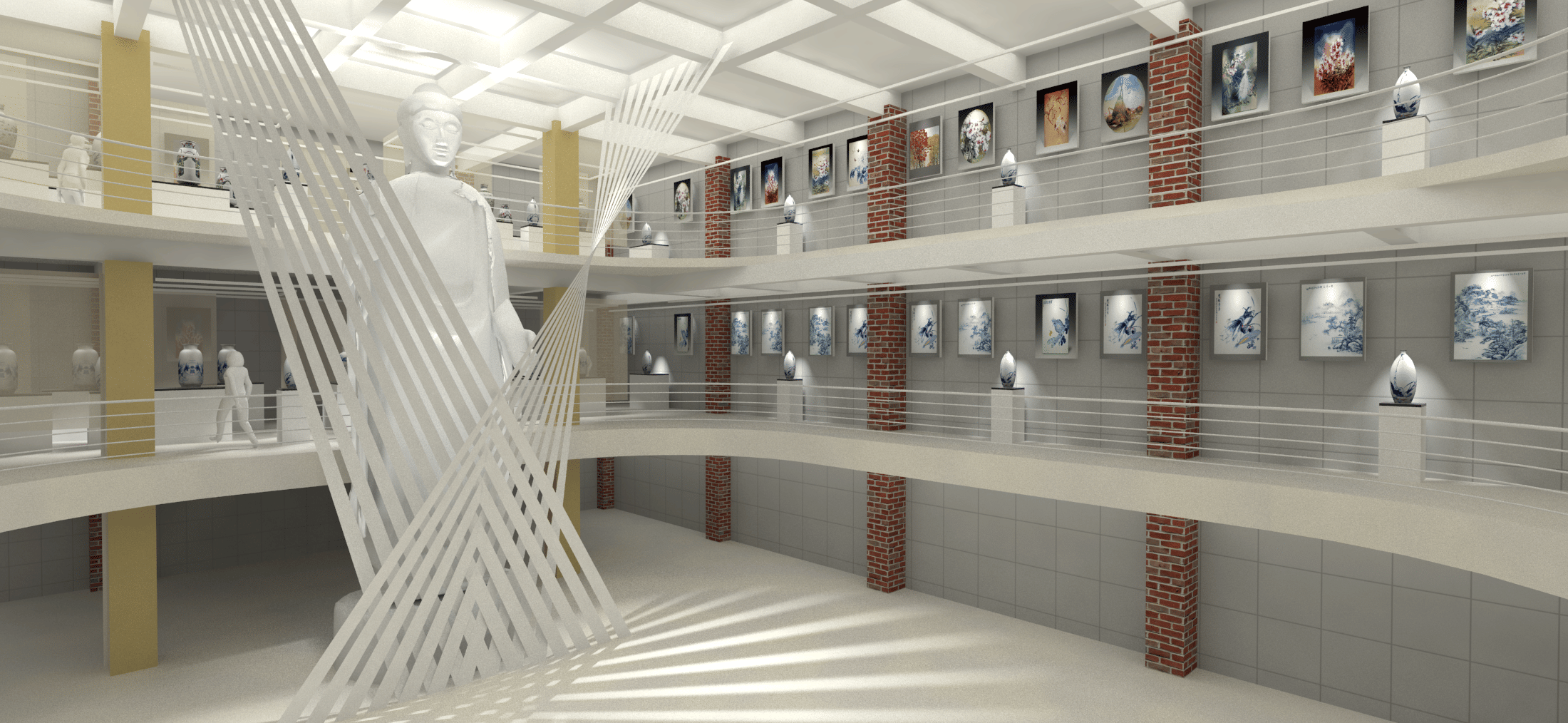 Multi-lattice Art Museum Renovation | AntiStatics Architecture Design ...