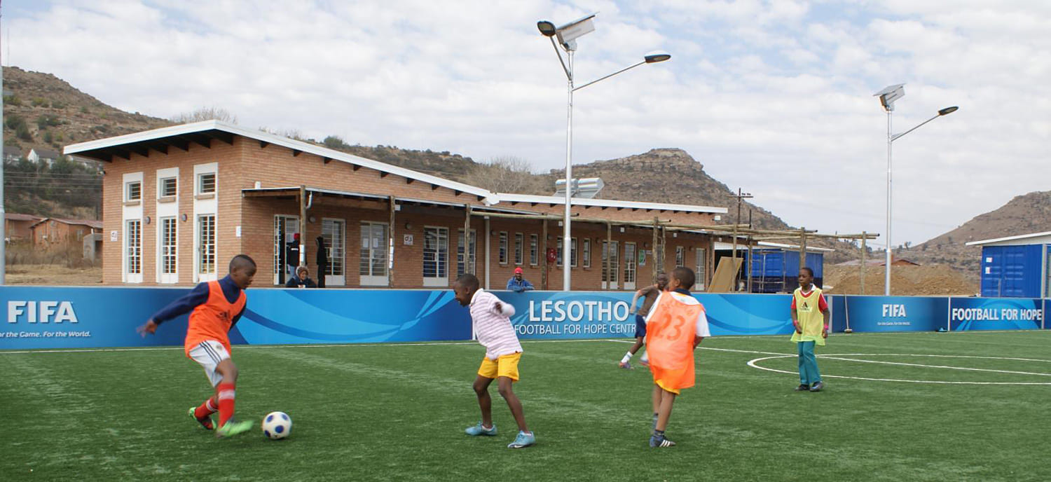 Architecture for Humanity-designed "Football for Hope" Centers give ...