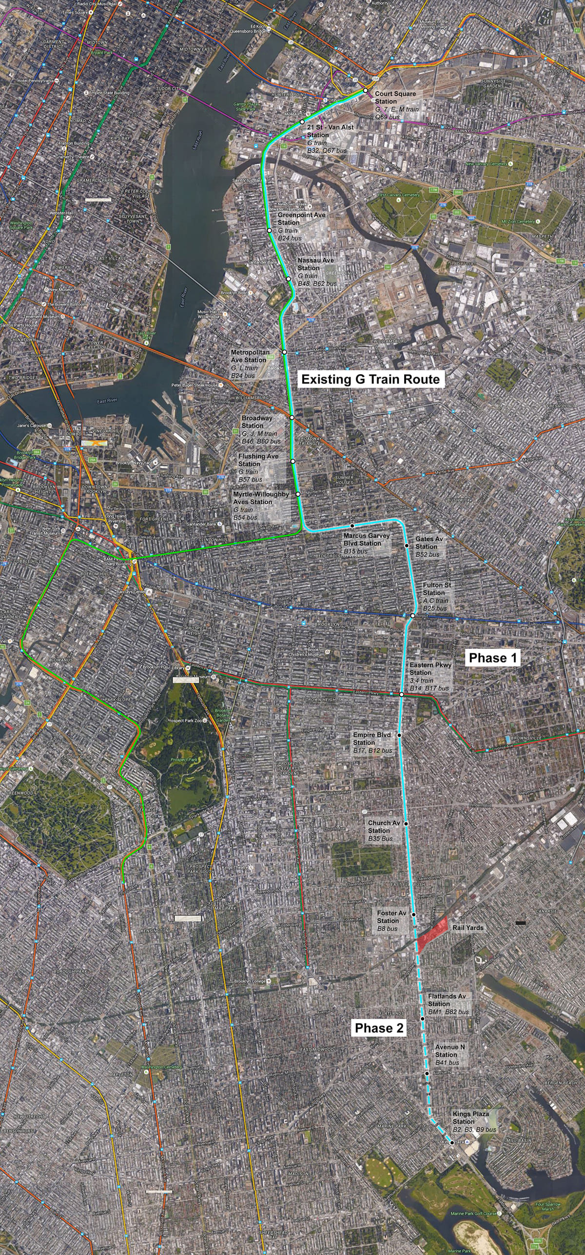 NYC MTA Utica Avenue Subway Expansion proposal | Eric Schneider | Archinect