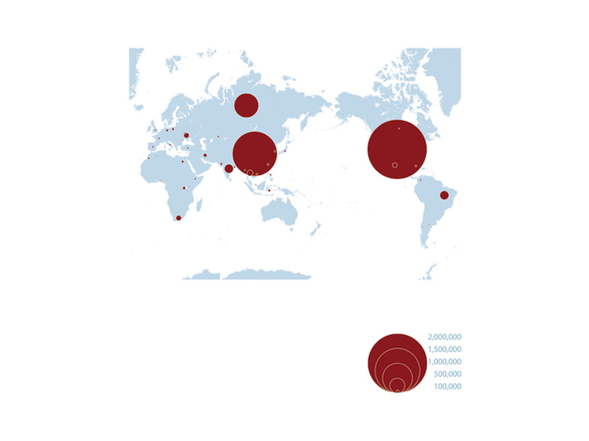 World Prison Population | Clarence Lin | Archinect