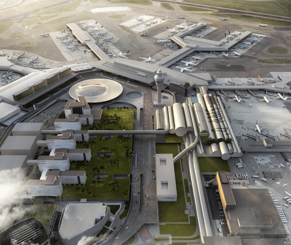 KAAN Architecten selected to design the new Amsterdam Airport Schiphol ...