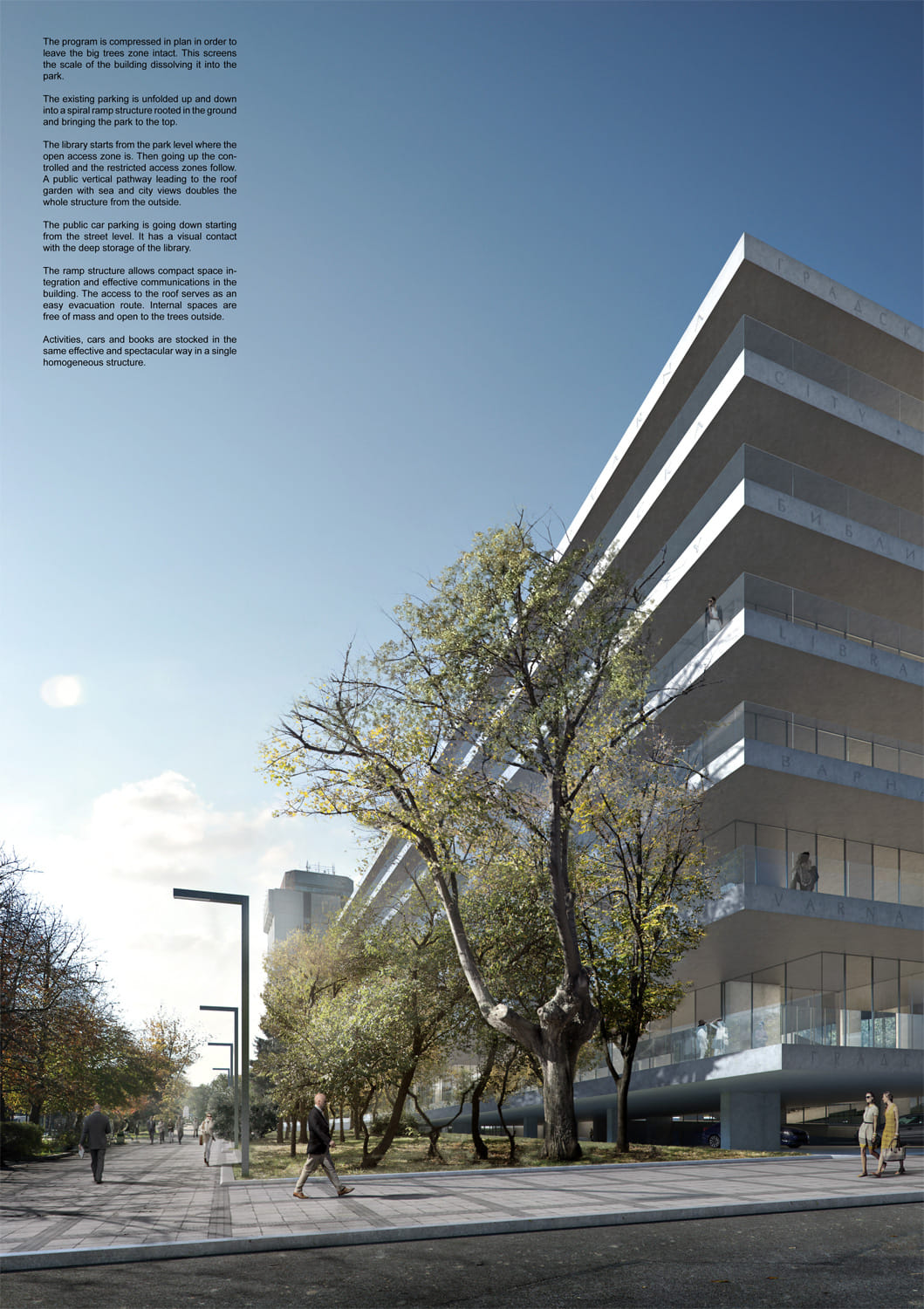 The Library of Varna in Bulgaria reveals the winning proposals for ...