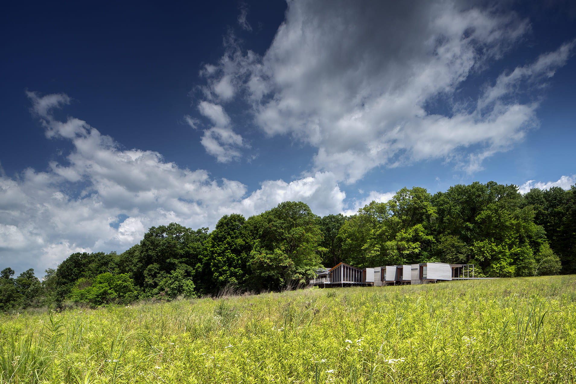 Fallingwater Institute gains 4 spartan yet beautiful dwellings by ...