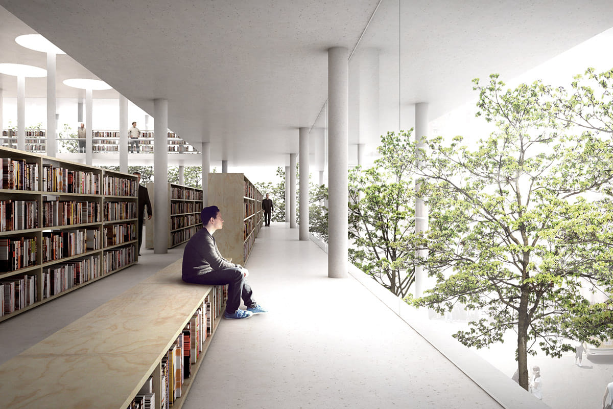 JAJA Architects Among Winners at Daegu Gosan Public Library Competition ...