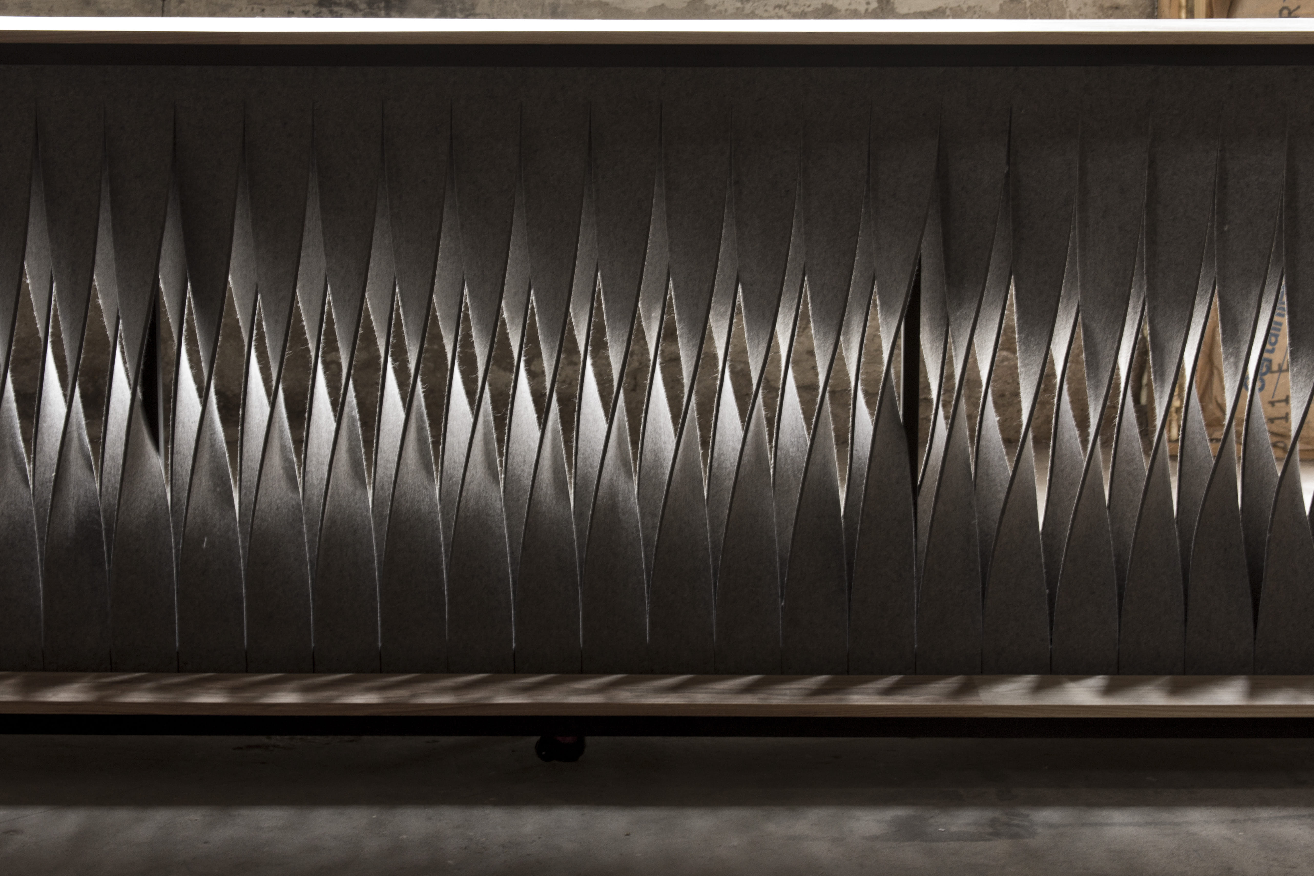 Felt Twist Counter | SYNECDOCHE | Archinect