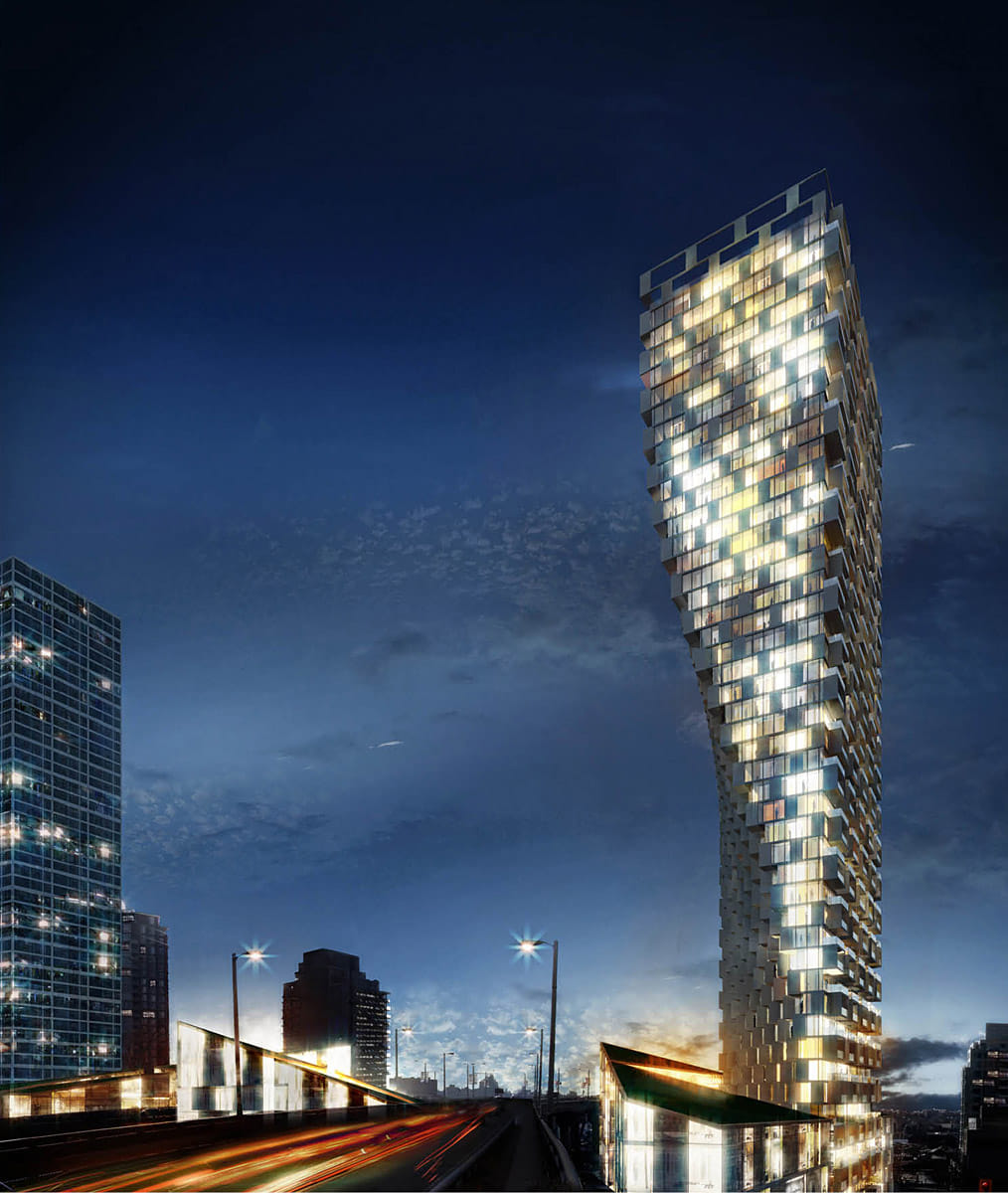 BIG’s 490-foot-tall Beach and Howe Tower for Vancouver | Gallery ...