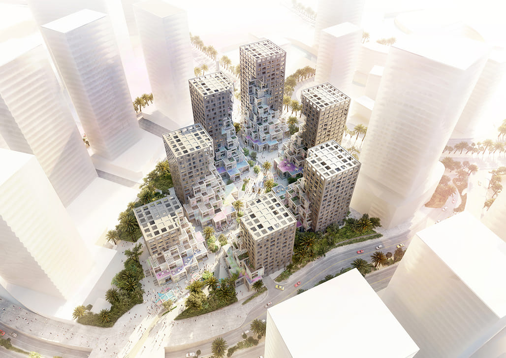 MVRDV reveals “Pixel” mixed-use scheme for their first UAE project ...