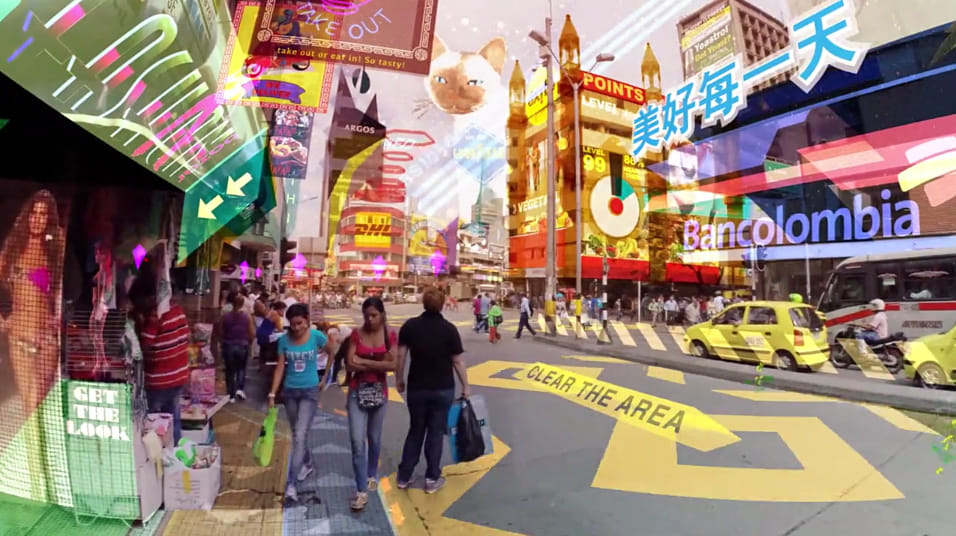 Hyper-Reality: Artist envisions our near-future existence submerged in ...