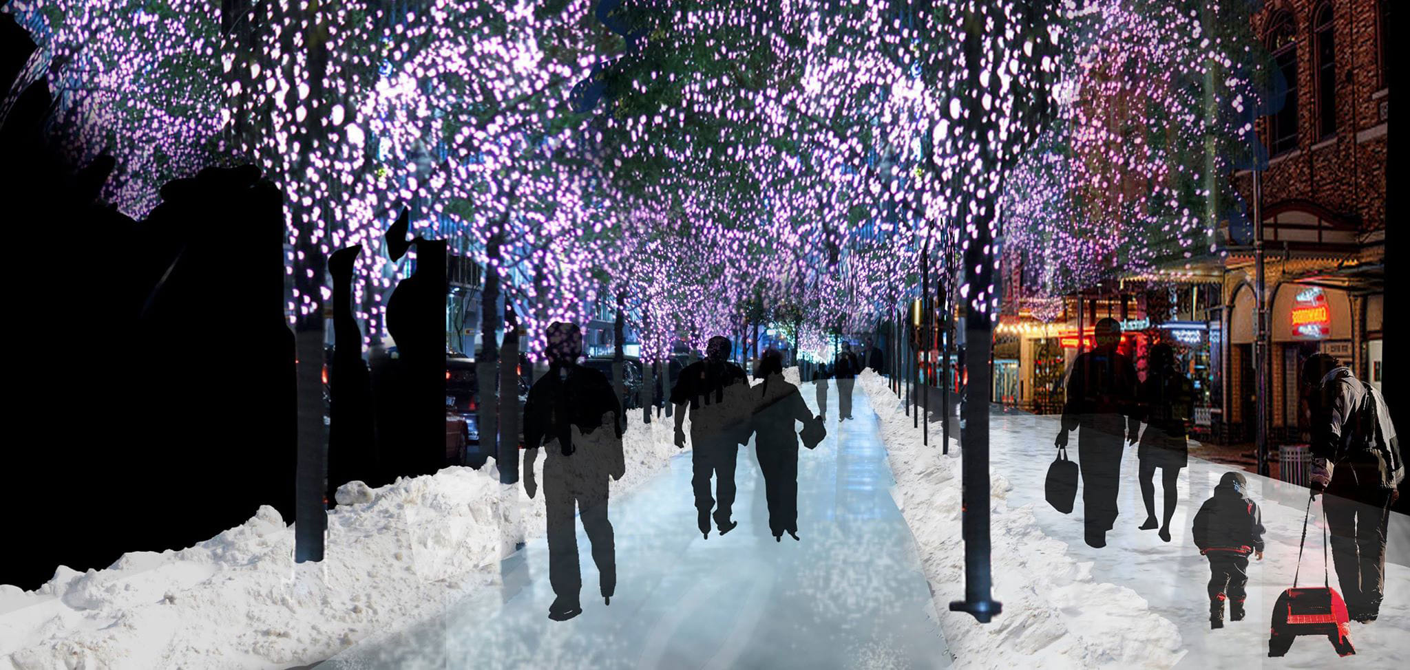 The Edmonton Freezeway may soon become a reality | News | Archinect