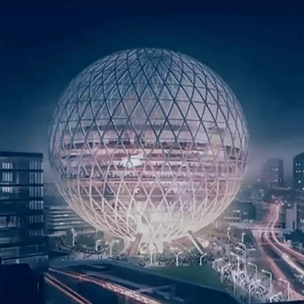 Designs for a giant 'Golf Ball' concert venue in London emerge | News ...