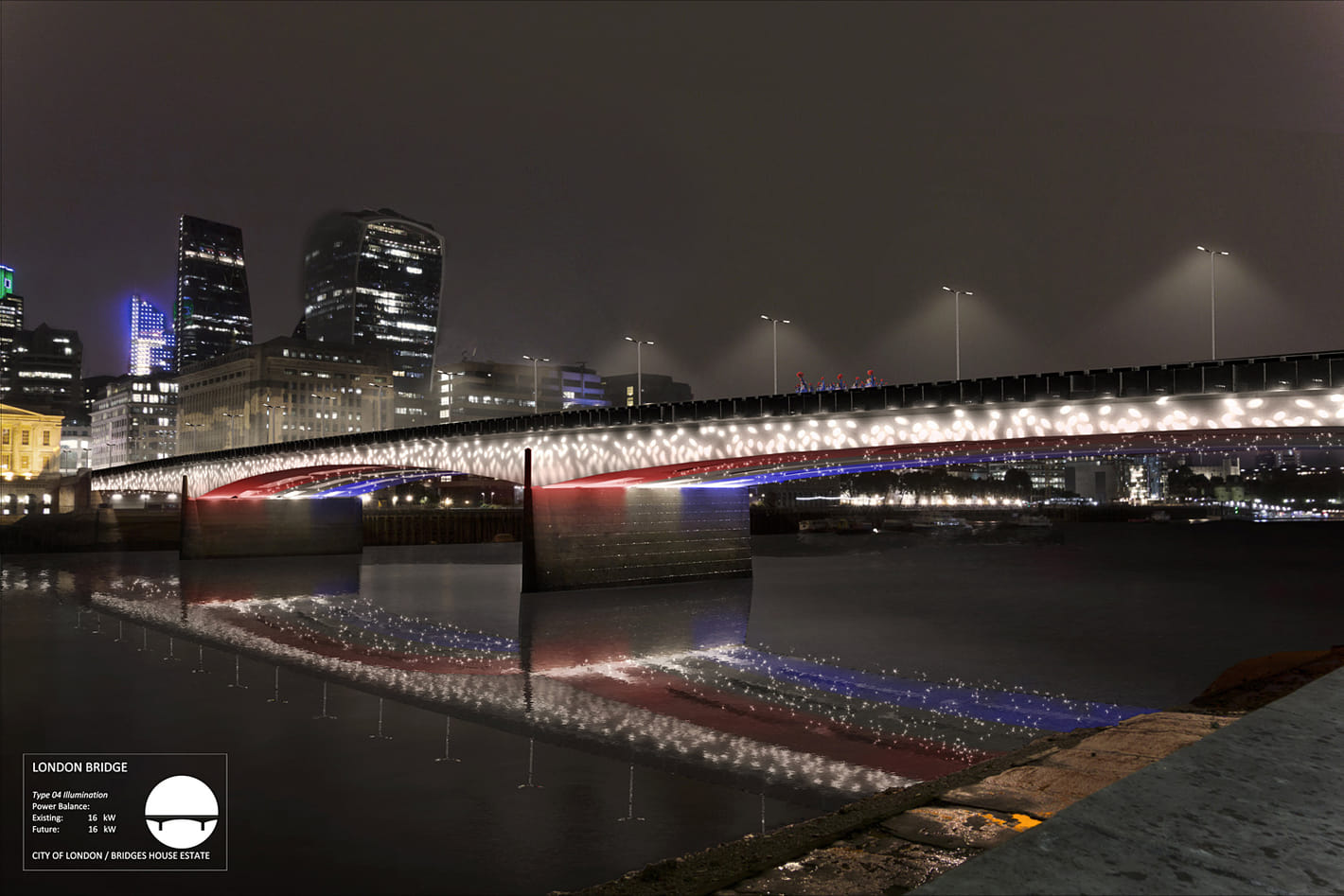 Shortlisted “Illuminated River” lighting scheme proposals unveiled