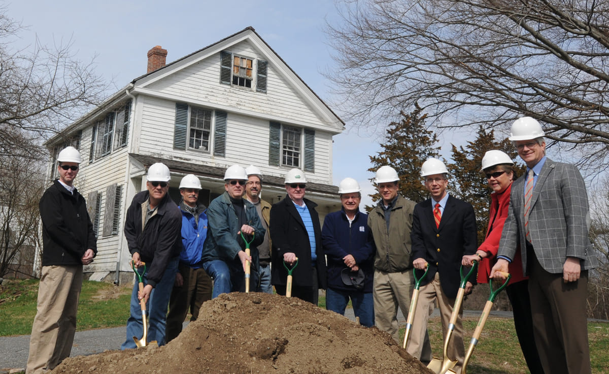 Thayer Homestead, a new community hub for Medway, breaks ground | LLB ...