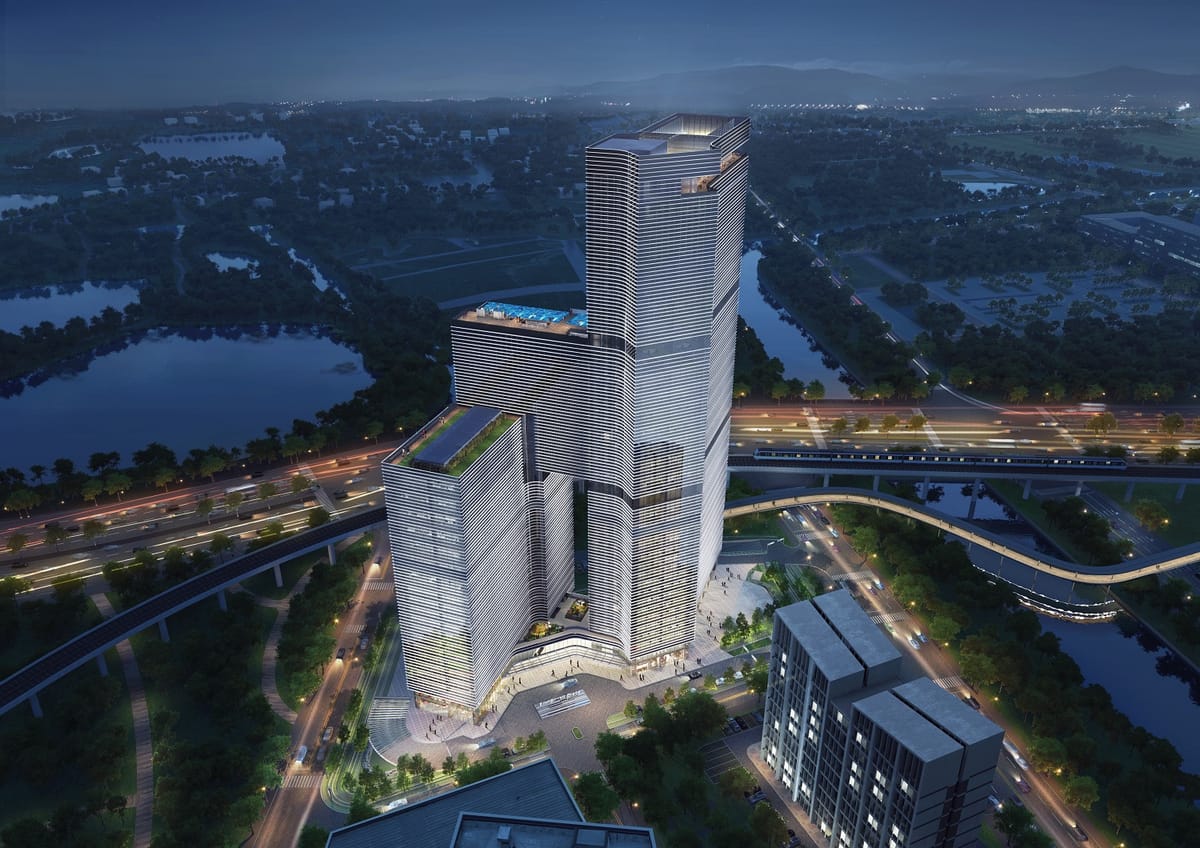 Aedas designs a gateway to Belt and Road | Aedas | Archinect