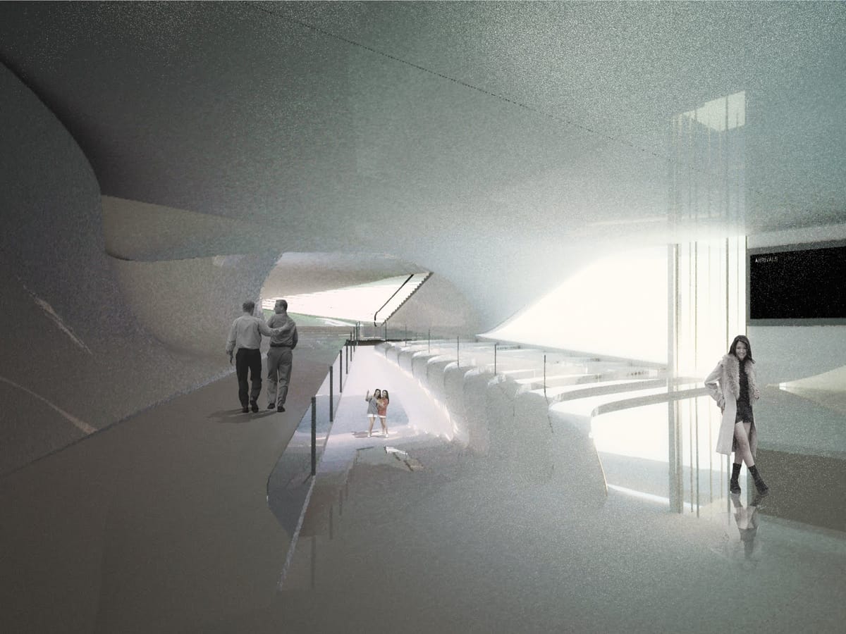 Willets Point Train Station | Conway Pedron | Archinect