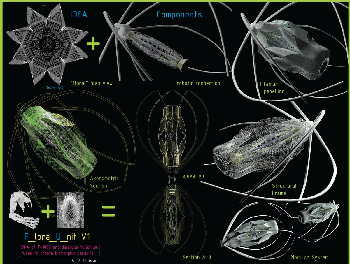 [Robo]Pod Charette | Anirudh Dhawan | Archinect