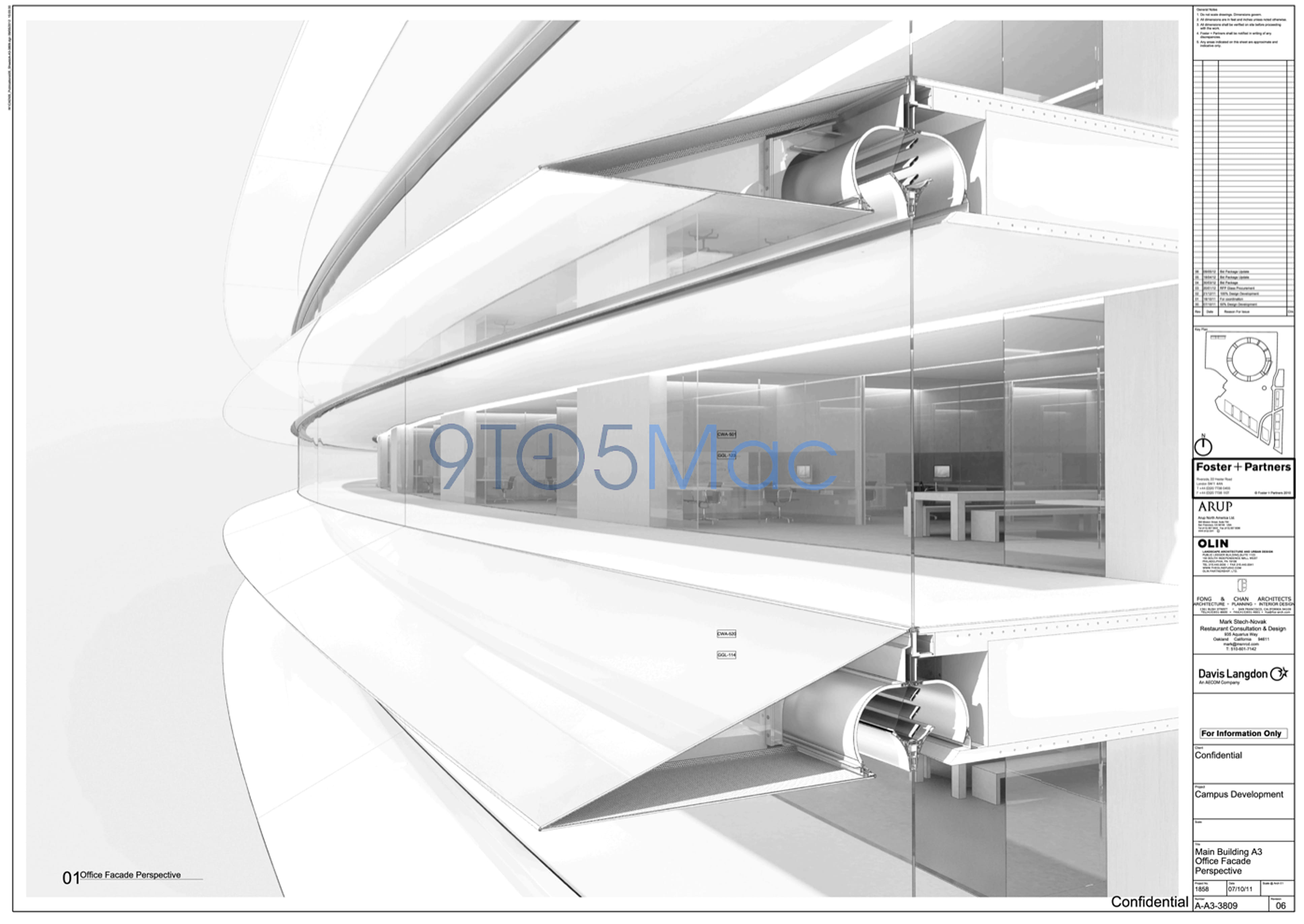 "Confidential" architectural drawings of new Apple HQ leaked | Gallery ...