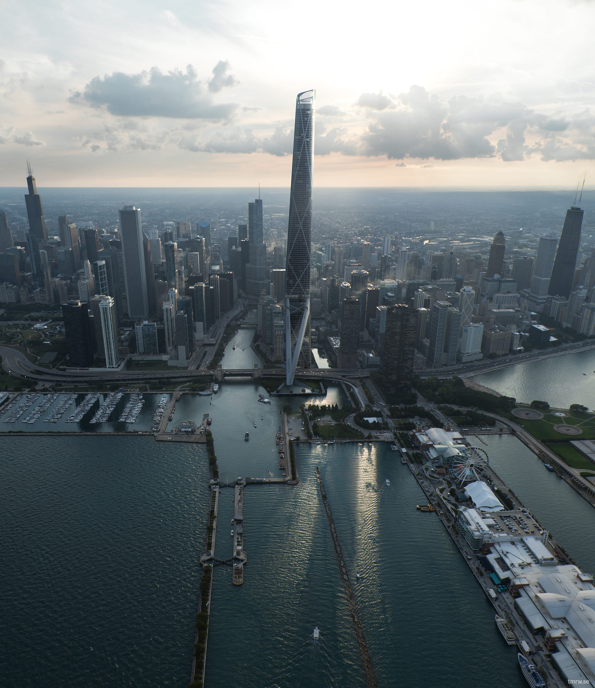 Chicago Gateway Tower by Gensler | Tomorrow AB | Archinect