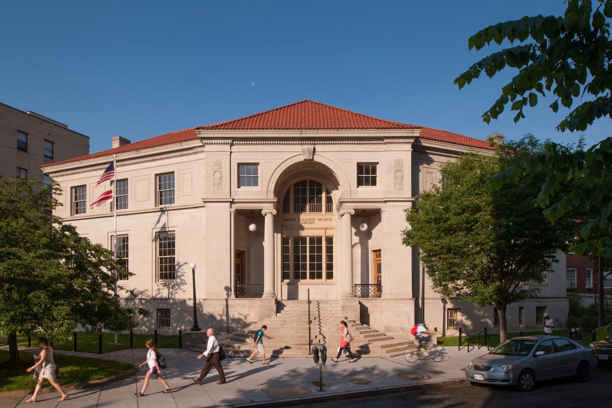 DC Public Library - Mt Pleasant Branch | CORE architecture + design ...