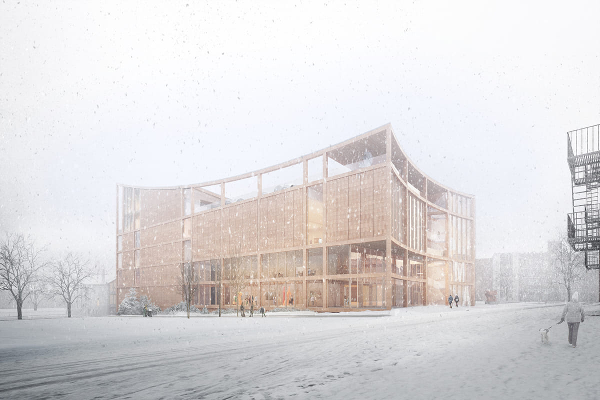 A mass timber design from LEVER wins the Portland Museum of Art ...