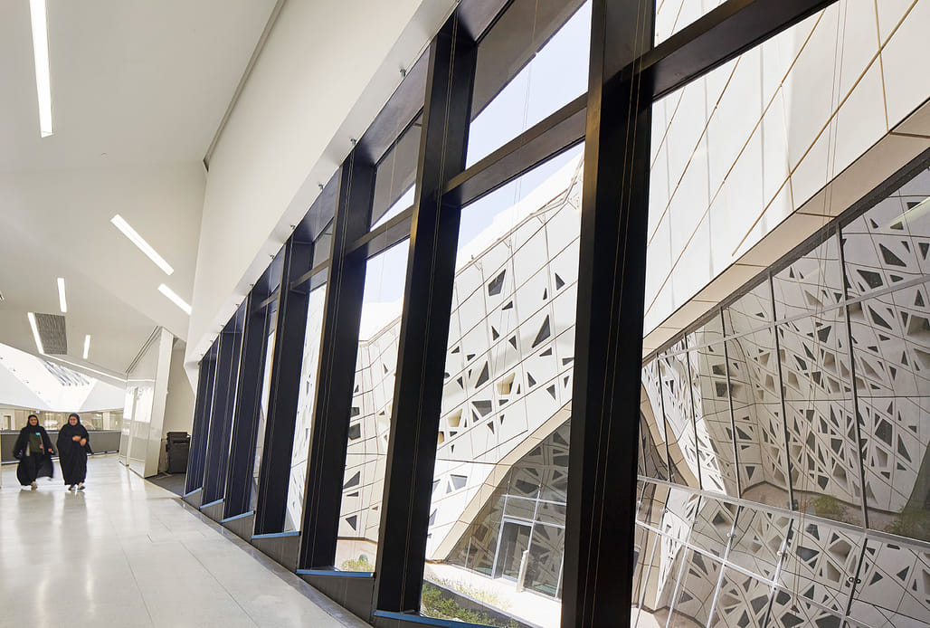 Closer look at Zaha Hadid Architects' new hexagonal KAPSARC campus in ...